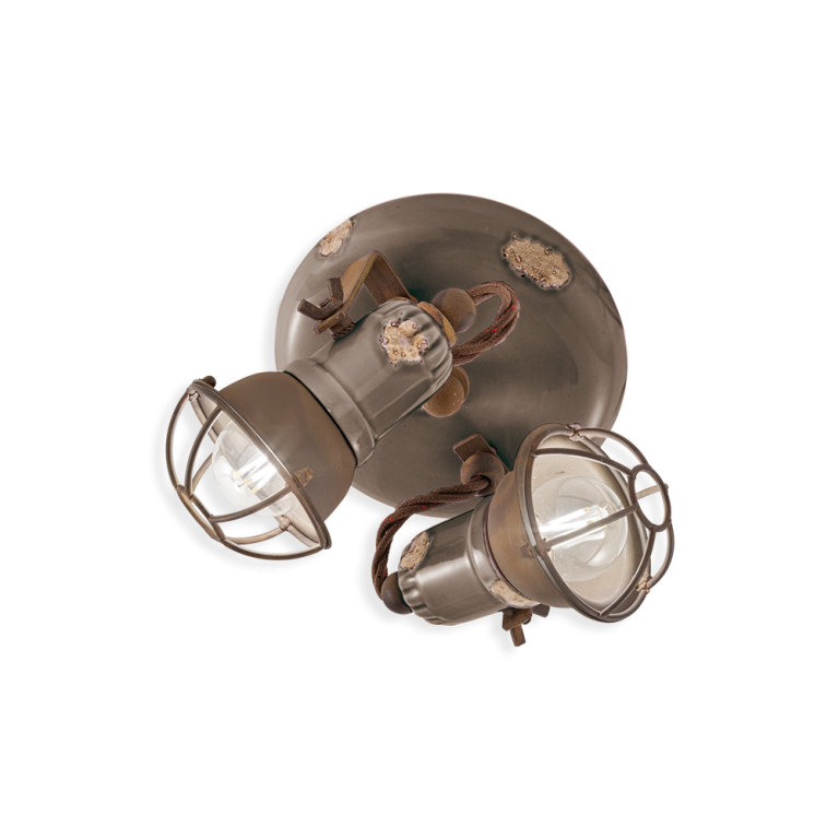 Loft Flush Mount Light Vintage Pink - FER.C1678/1-VIT