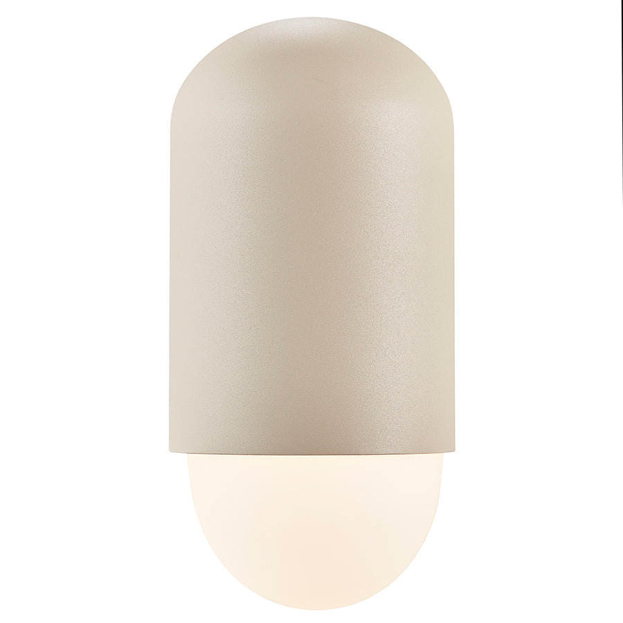 Heka Exterior Wall Light Sanded Aluminium - 2118211008