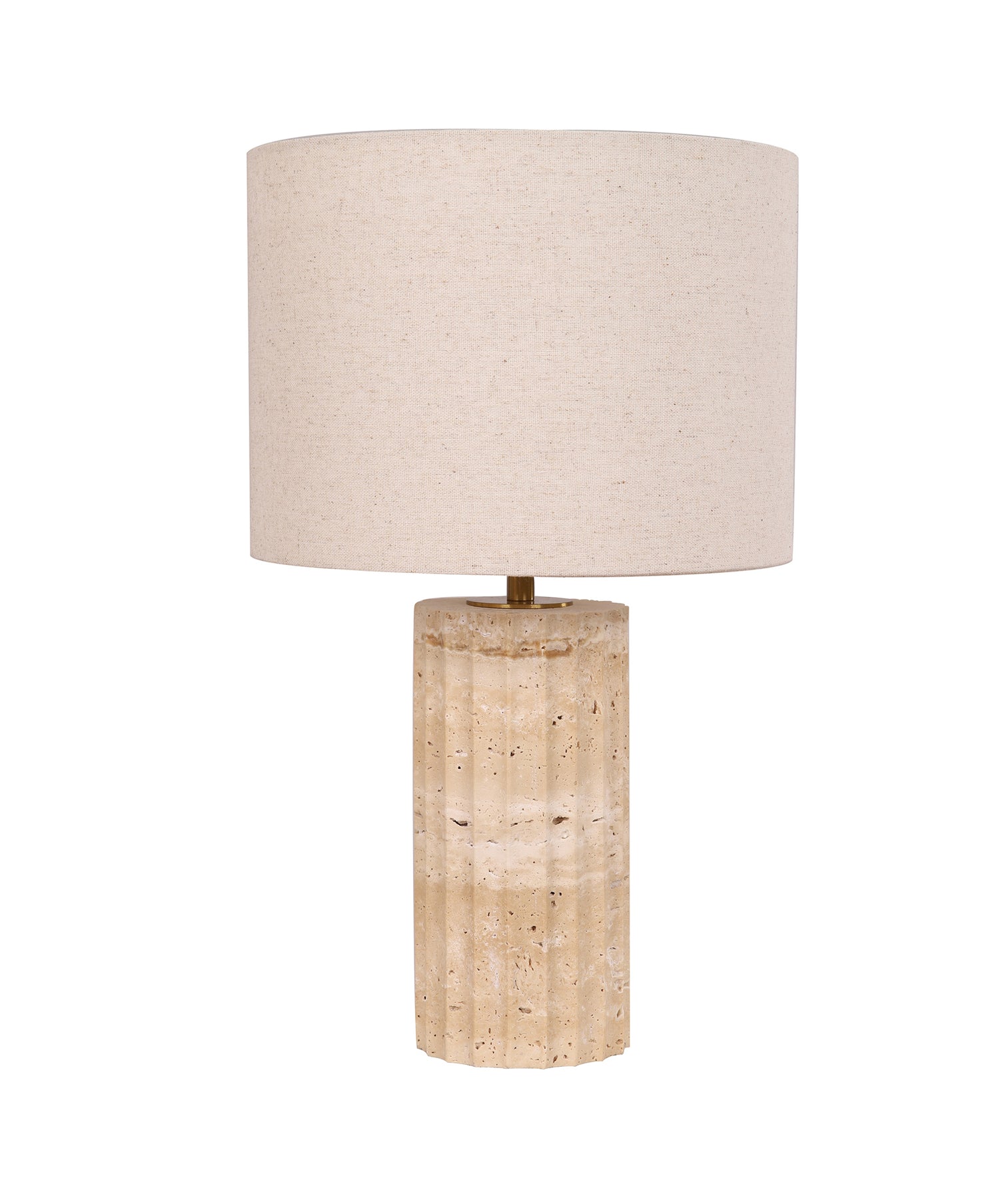 Sagitta Small Oblong Table Lamp Beige & Cream - SAGITTA-T1