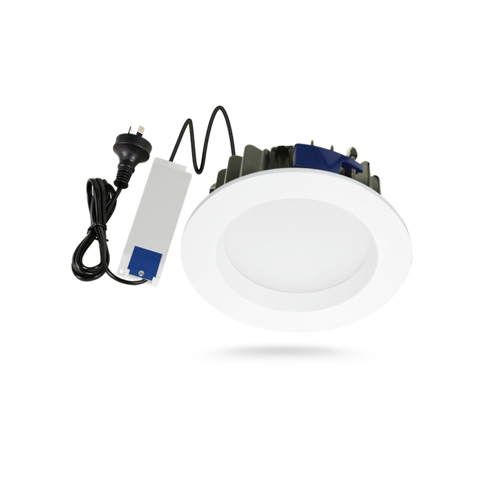 Vector Recessed LED Downlight 18W W190mm White Metal 3000K - 173213