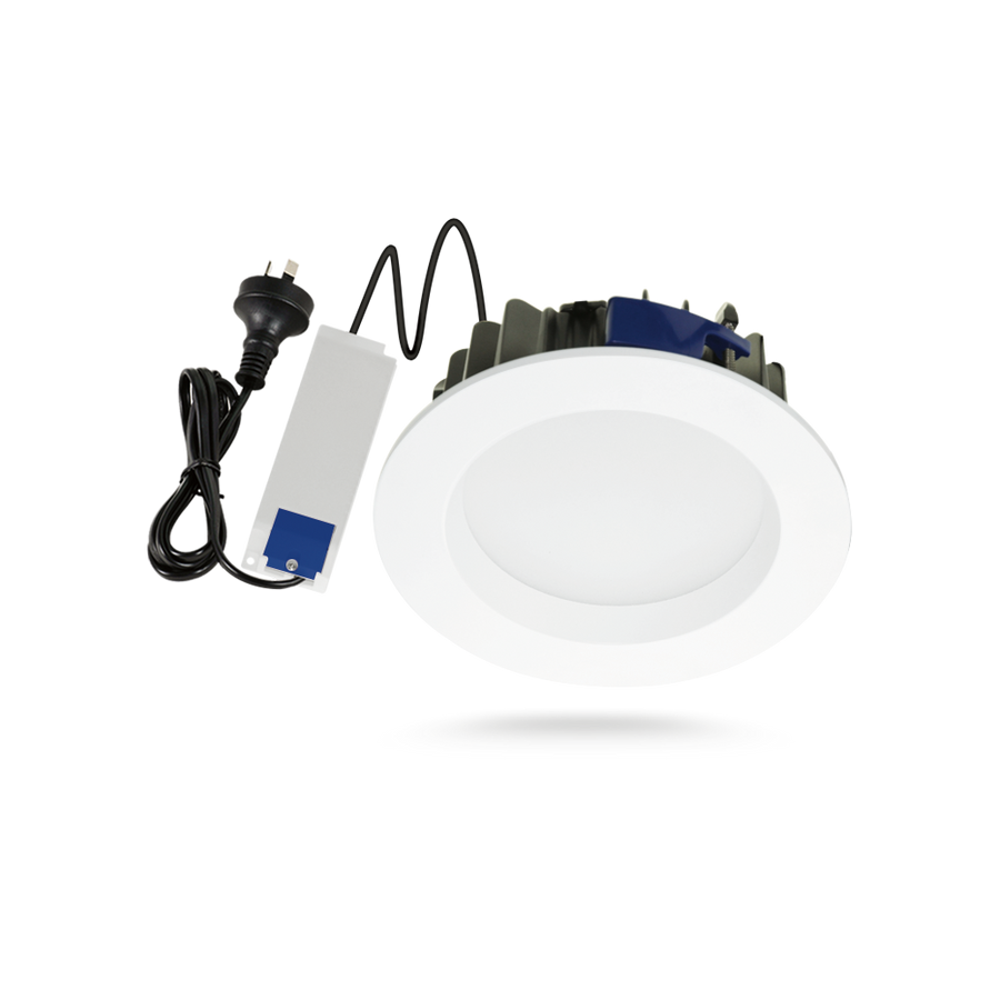 Vector Recessed LED Downlight 18W W190mm White Metal 3000K - 173213